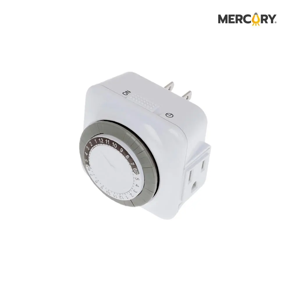 Timer Mecanico 30-Minutos/24-Horas Mercury | ferretito.com